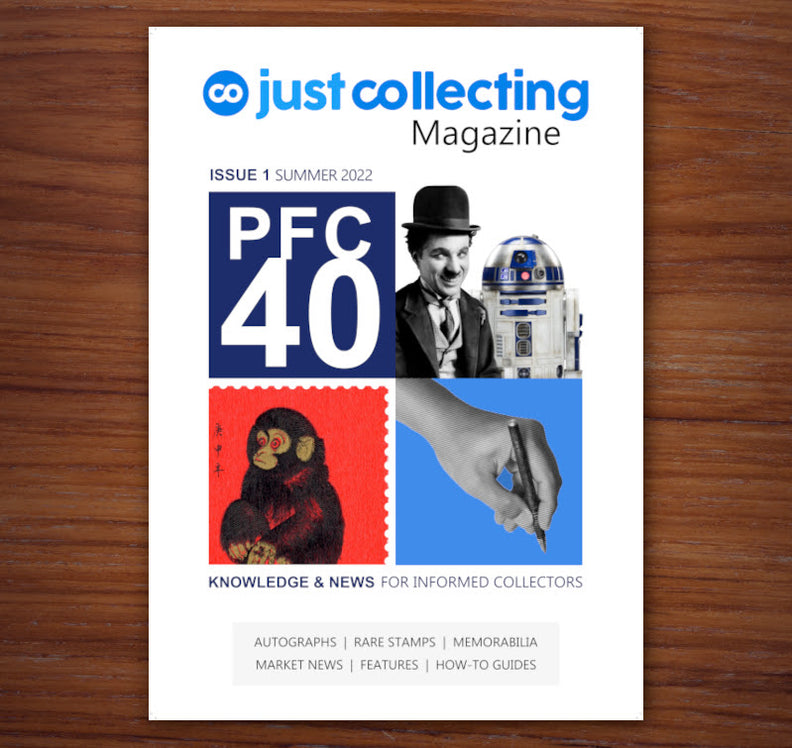 Your new free collecting magazine is here — JustCollecting