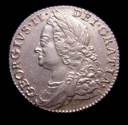 Shilling George II 1750 — JustCollecting