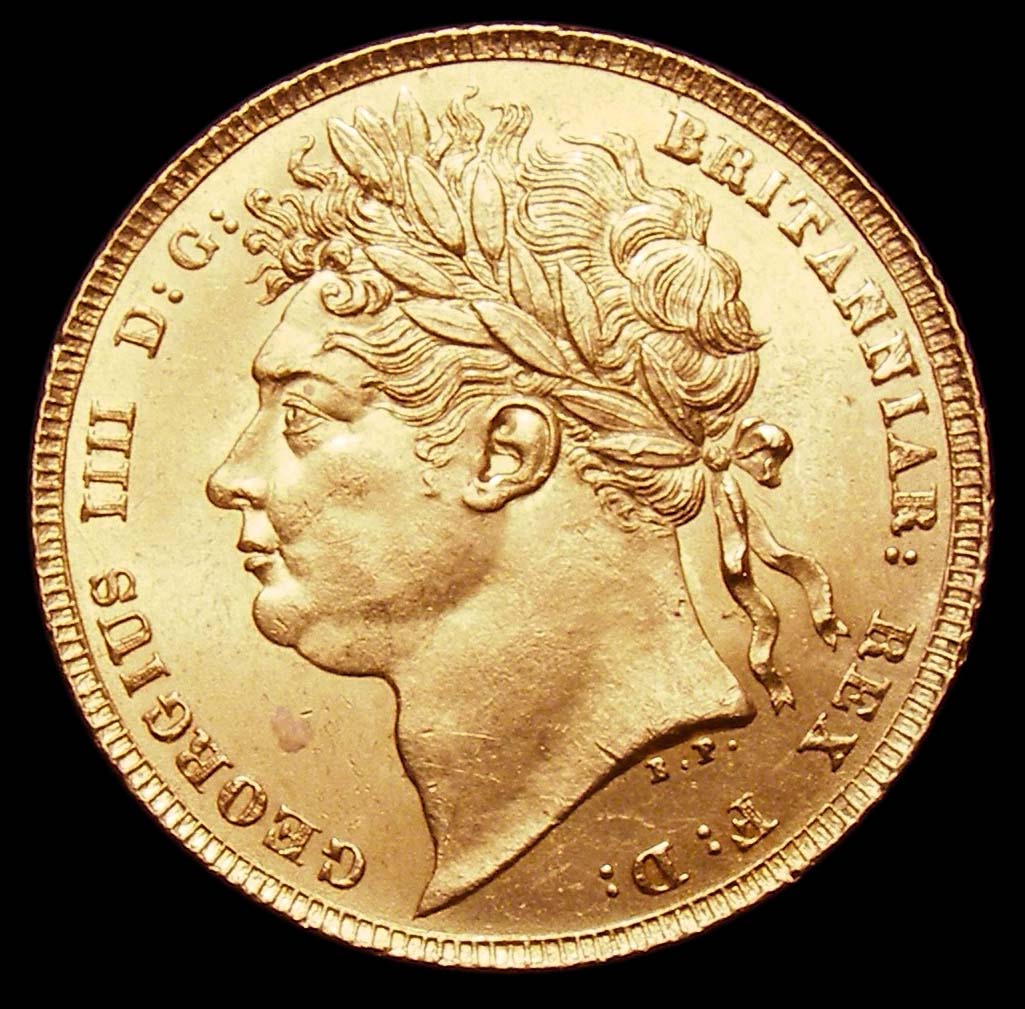 Gold Sovereign George IV 1822 — JustCollecting