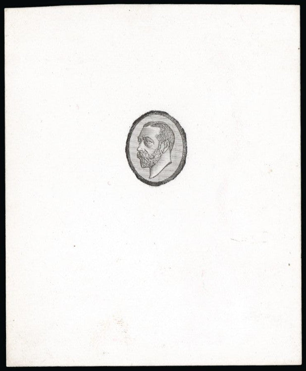 Great Britain 1911 Perkins Bacon Portrait Die Proof — JustCollecting