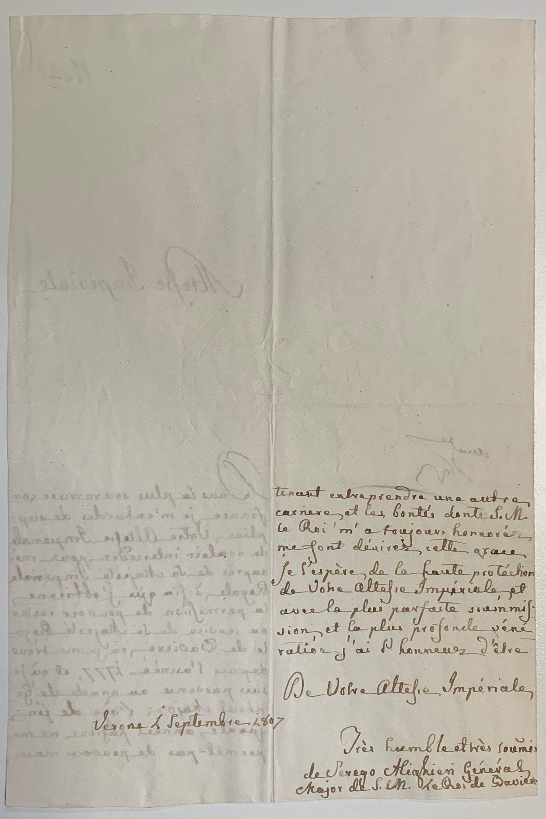 Napoleon Bonaparte signed letter — JustCollecting