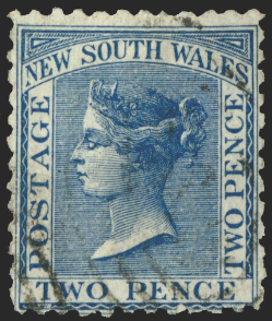 Australia New South Wales 1882-97 2d Prussian blue, SG225b — JustCollecting