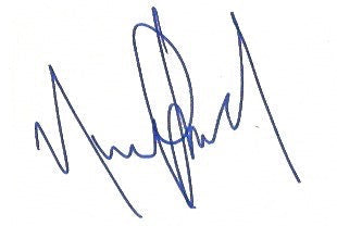 Michael Jackson signature — JustCollecting
