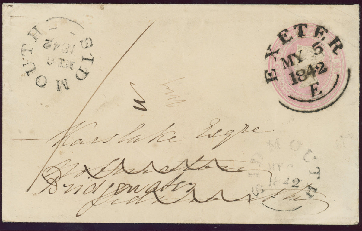 Great Britain 1842 1d pink envelope — JustCollecting