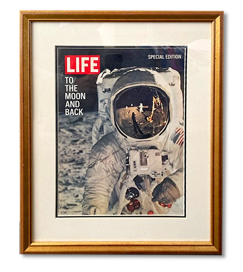 Neil Armstrong signed copy of Life magazine — JustCollecting