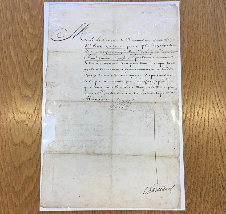 Louis XIV signed document — JustCollecting