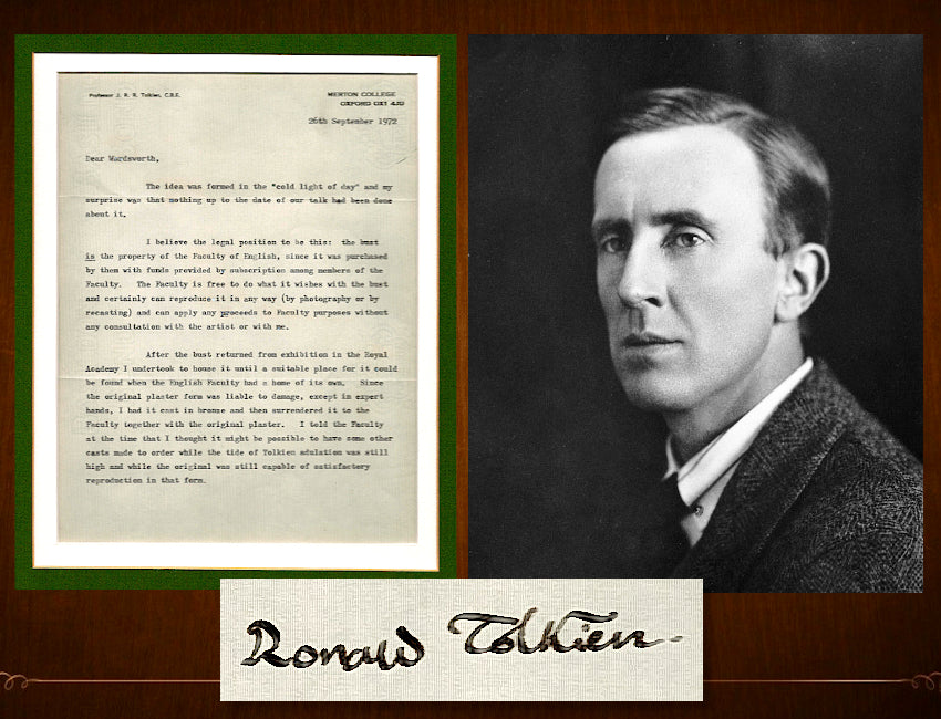 Jrr Tolkien Signature